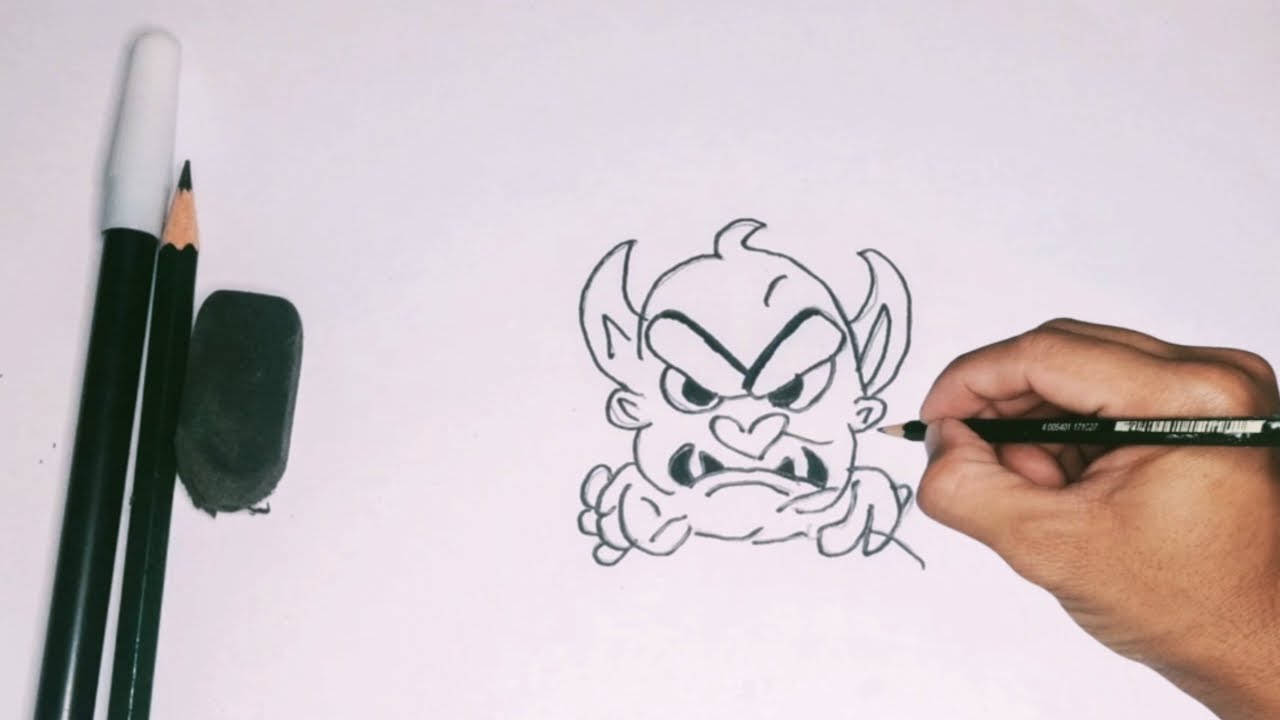 Tutorial menggambar sketsa untuk pemula | cara menggambar sketsa - YouTube