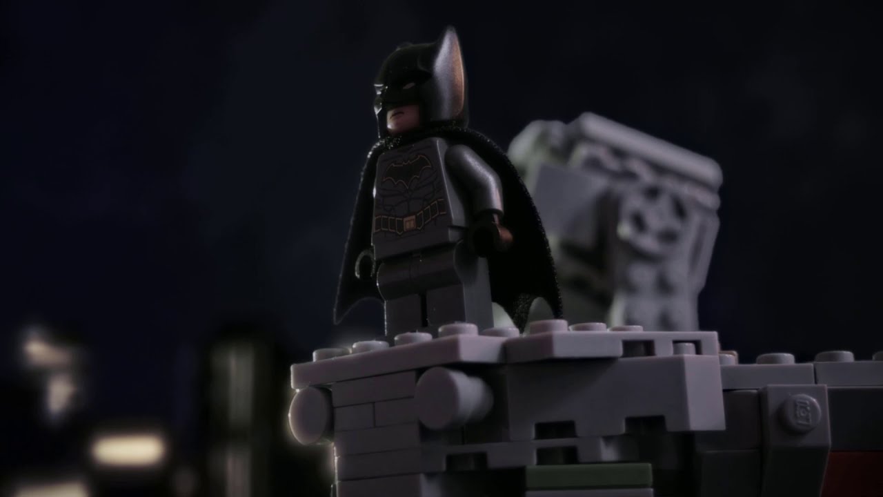 LEGO BATMAN STOP MOTION Suit Up Scene - YouTube