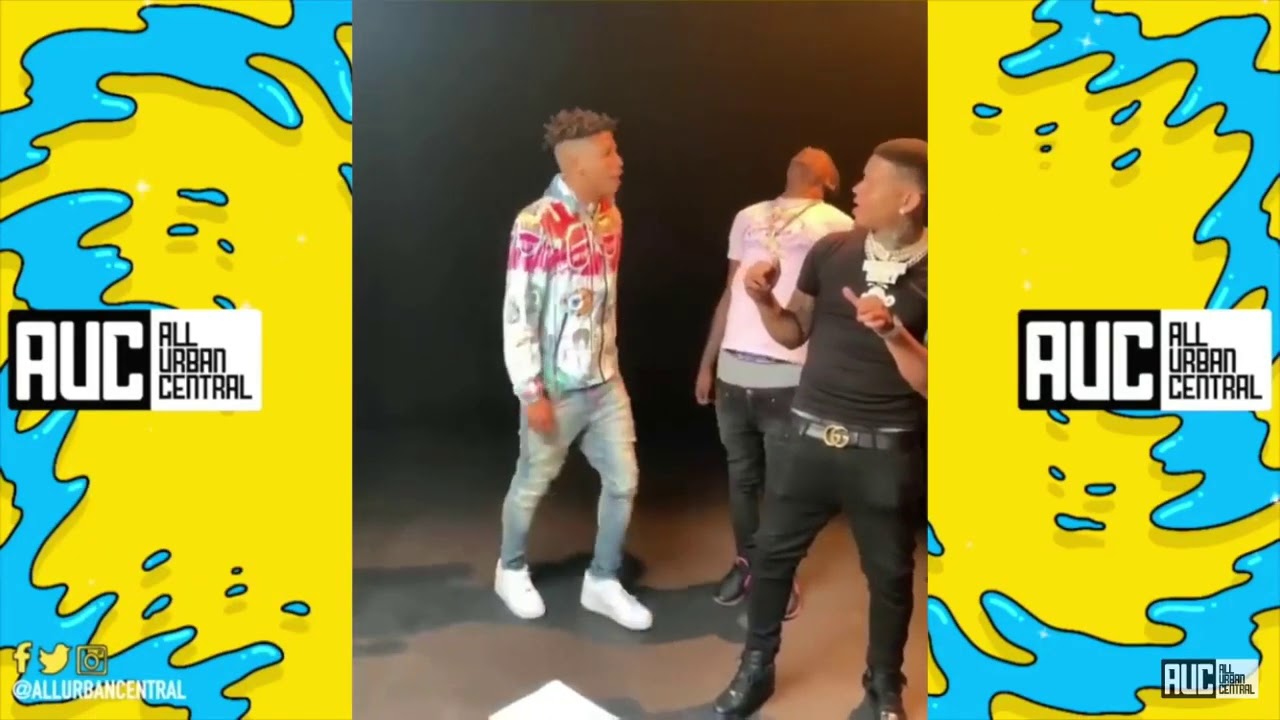 NLE Choppa funny moment - YouTube