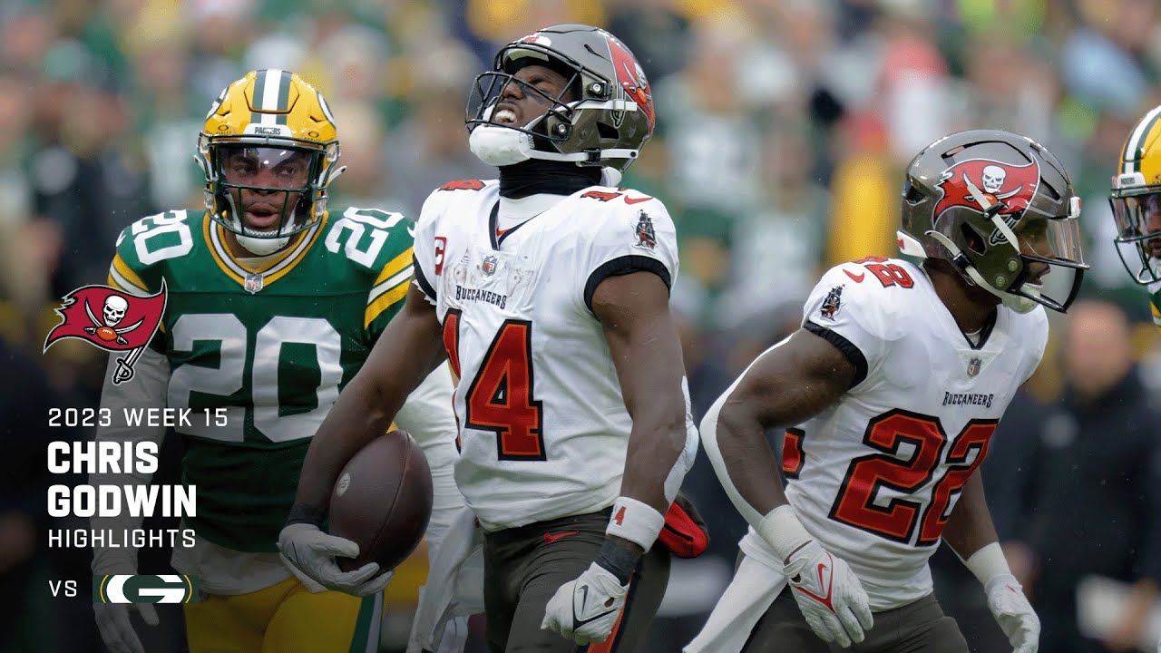 Every Chris Godwin catch from 155-yard game | Week 15 - YouTube