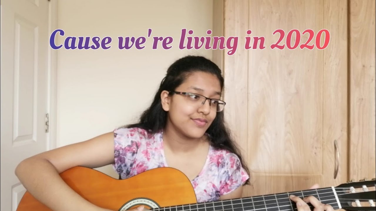 I wrote a song on quarantined life... It's called " cause we're living ...