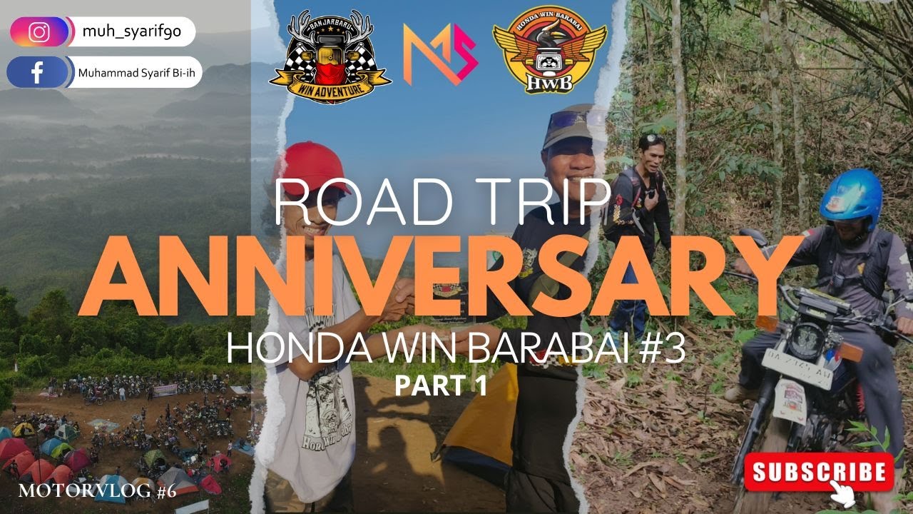 Road Trip I Honda WIN Adventure BJB - ANNIVERSARY HWB KE 3 PART 1 #vlog ...