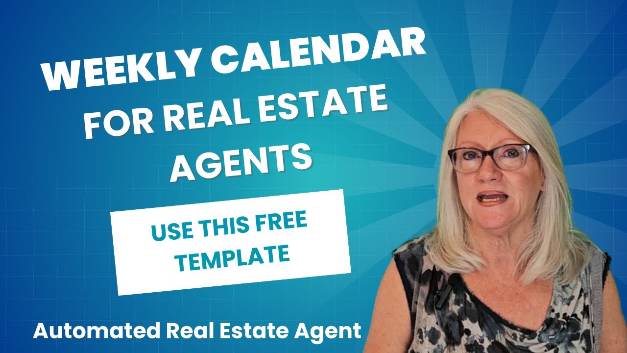 Weekly Real Estate Agent Calendar Using Trello - YouTube