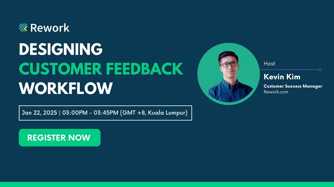 Webinar "Designing Customer Feedback Workflow" - YouTube