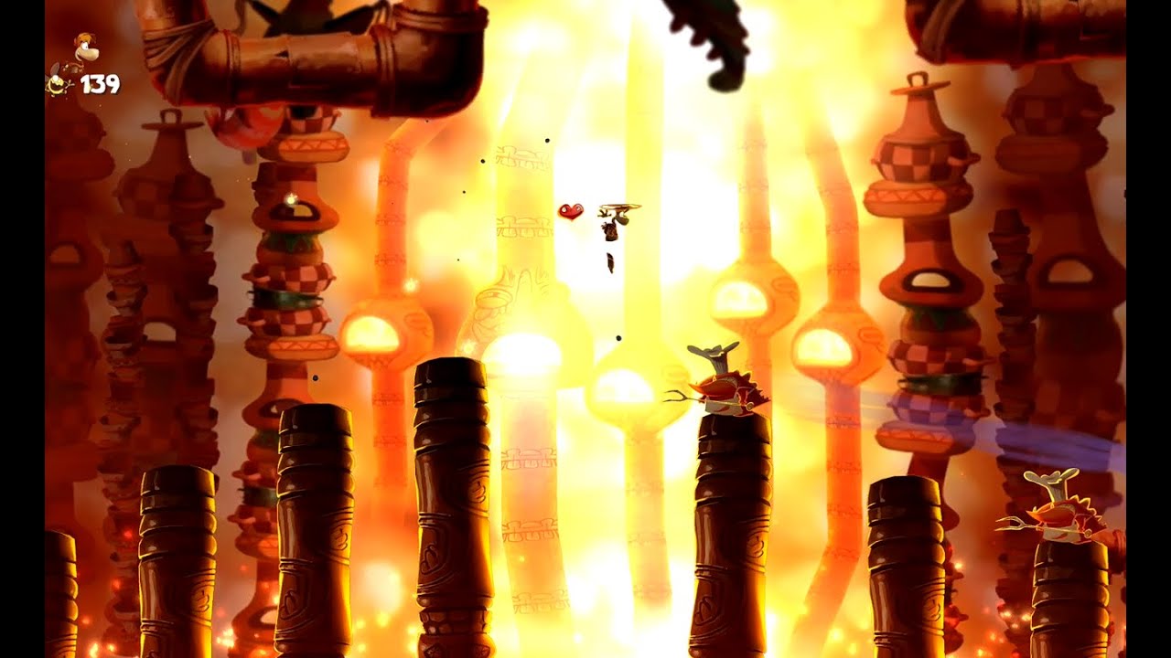 Rayman Legends devuelta a los orígenes caliente, caliente (Golosolandia ...
