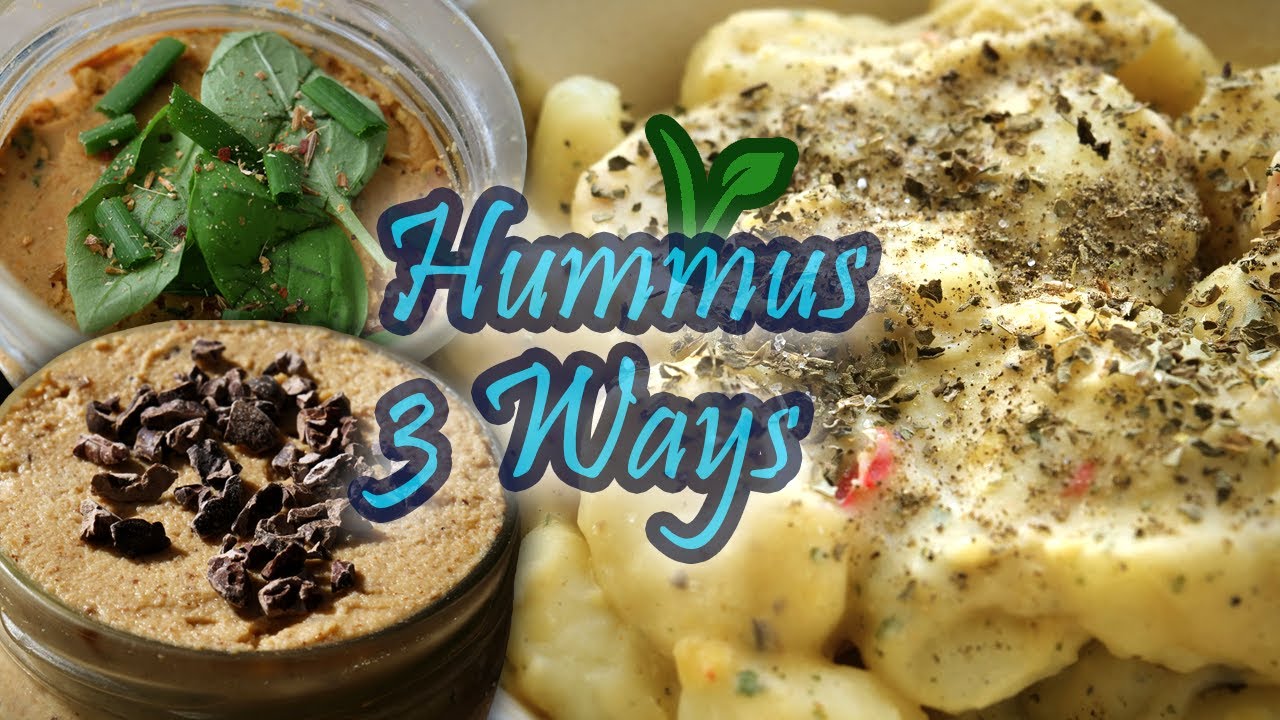 HUMMUS Recipe | 3 Ways How To Make Hummus - YouTube