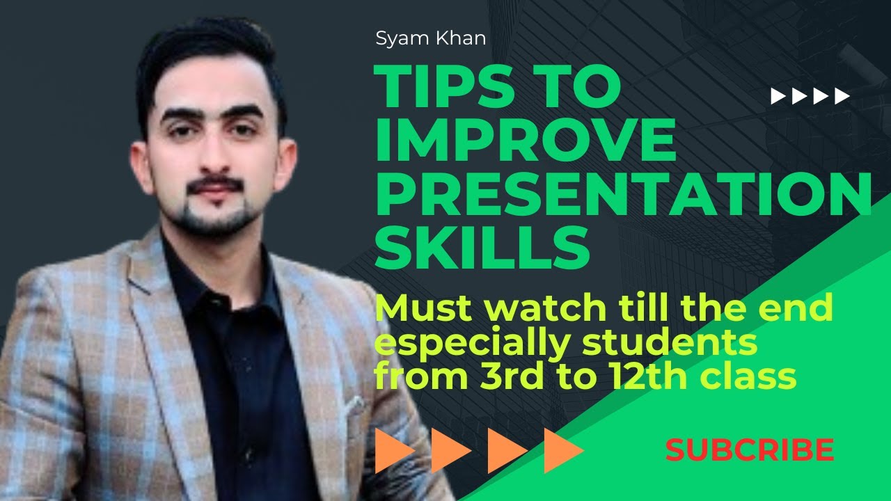 How To Improve Presentation Skills Tips To Improve Presentation Skills