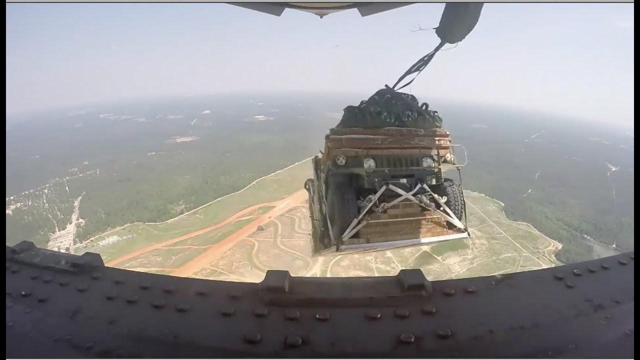 Drop 5,000 Feet In A Humvee - YouTube