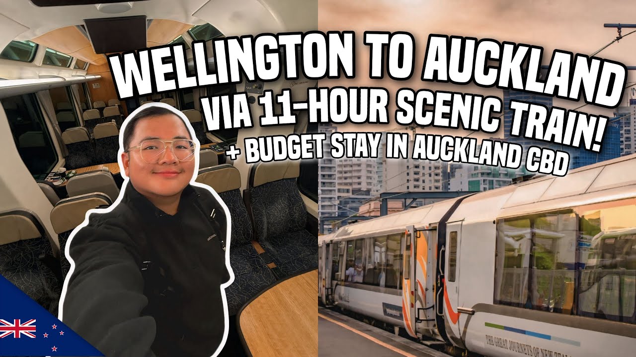 NEW ZEALAND’S MOST POPULAR TRAIN: WELLINGTON TO AUCKLAND 🇳🇿 | Ivan de ...
