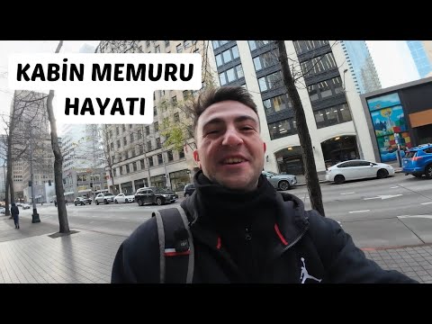 Kabin Memuru Seattle🇺🇸Vlog - Sosyal Medya vs Gerçek Hayat