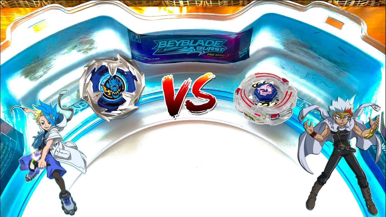 Beyblade BATTLE = Lightning L-Drago VS DranSword (RYUGA THE DRAGON ...