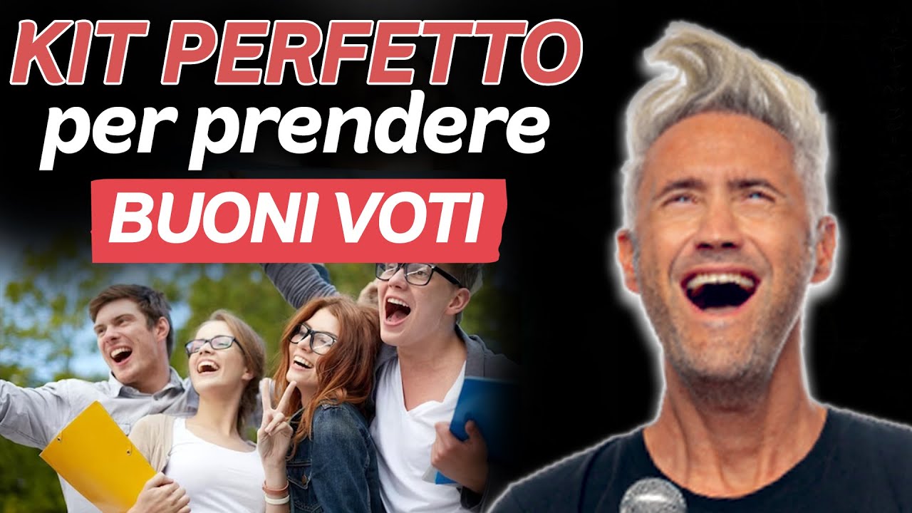 Ecco il KIT perfetto PER prendere BUONI VOTI a scuola ! # ...