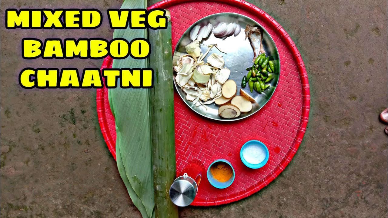 HOW TO MAKE DESI CHAATNI IN BAMBOO / DESI STYLE - YouTube
