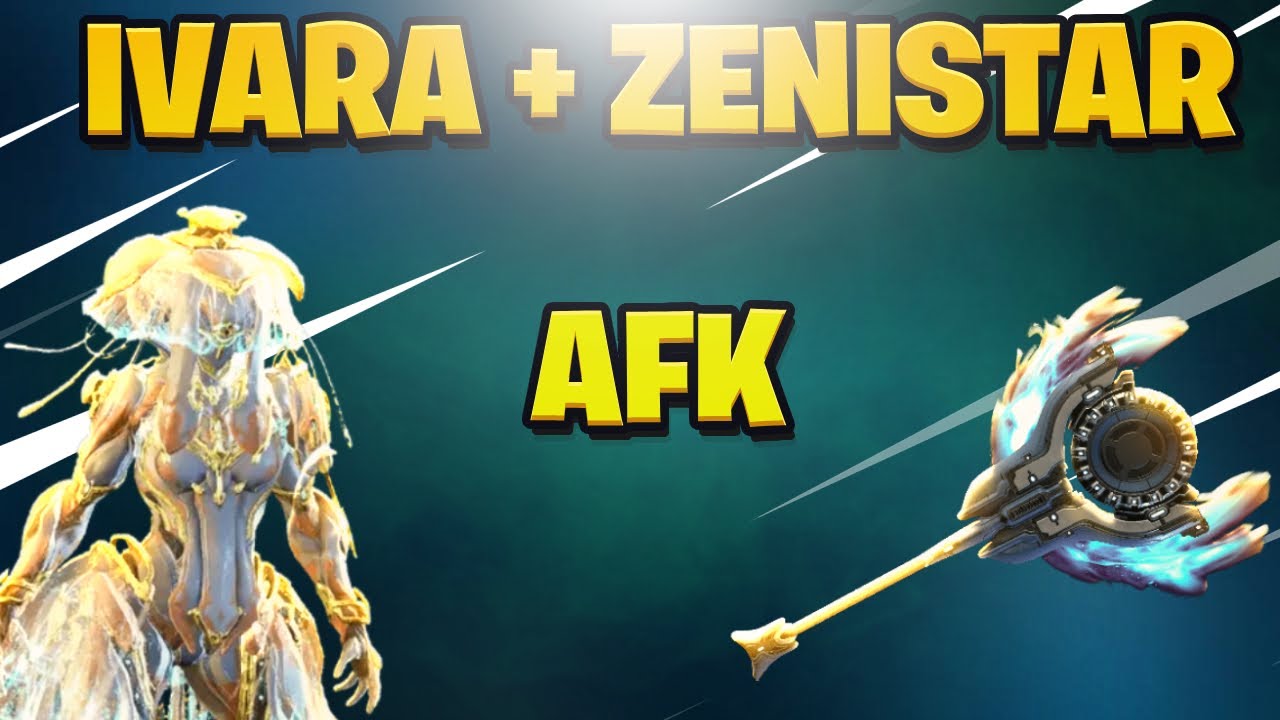 Build "AFK" Ivara + Zenistar - Warframe - YouTube