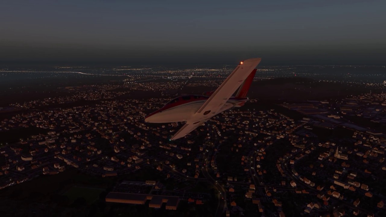 X Plane 11 - Insane Lighting - YouTube