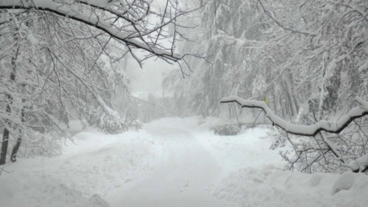 ASMR Windy Snowy Night for Sleep - Goodnight - YouTube