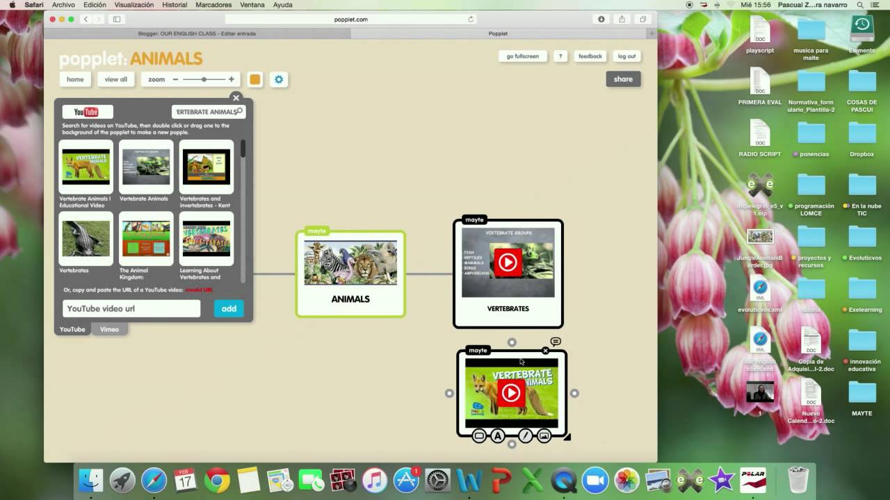 tutorial popplet - YouTube