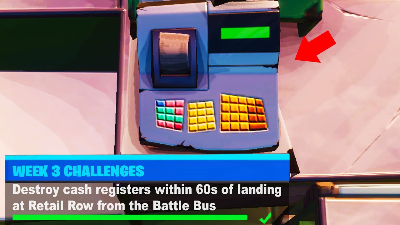 Destroy cash registers within 60s of landing at Retail Row from the ...