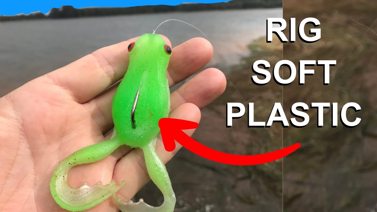 How to Rig a Soft Plastic Frog for Fishing: Step-by-Step Guide - YouTube