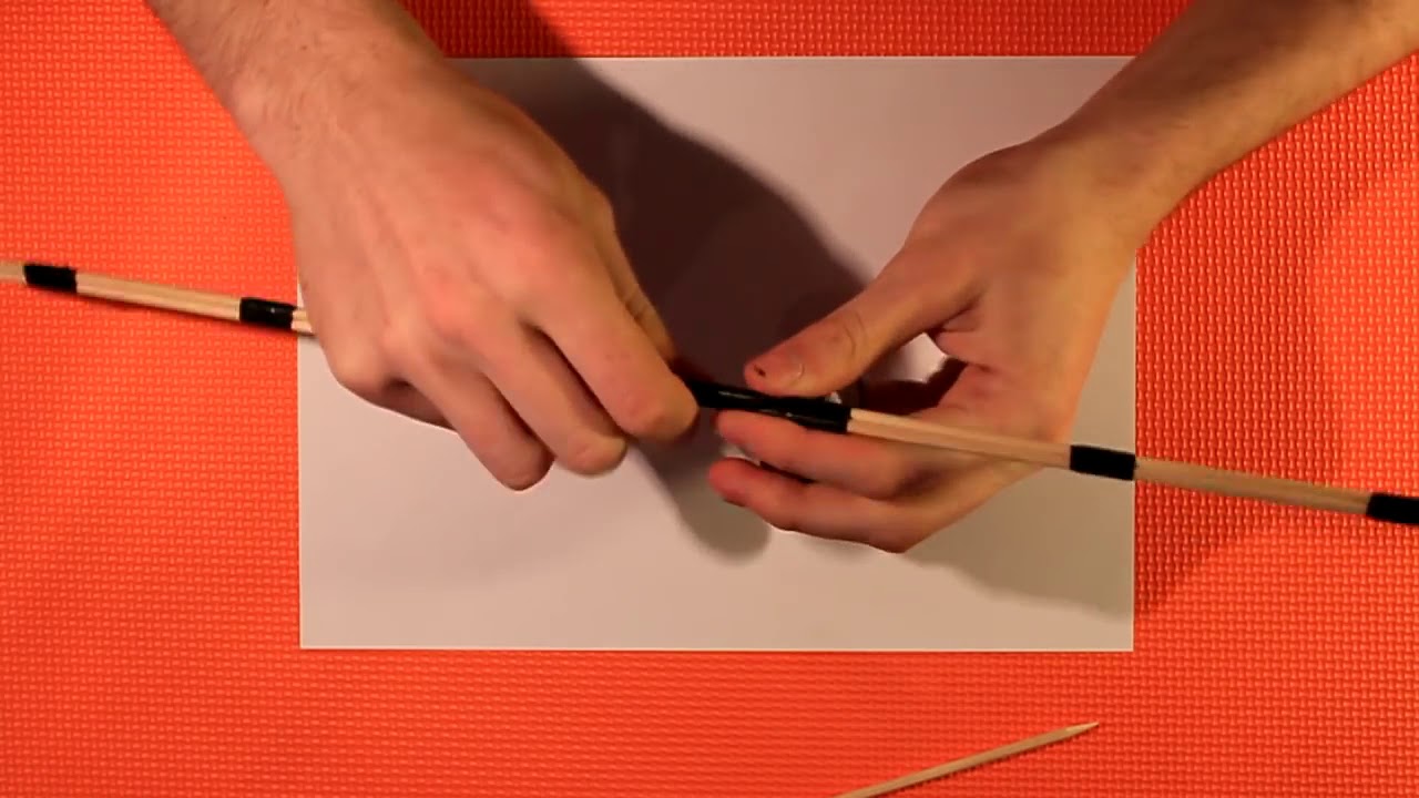 How to make a Mini Bow and Arrow - YouTube