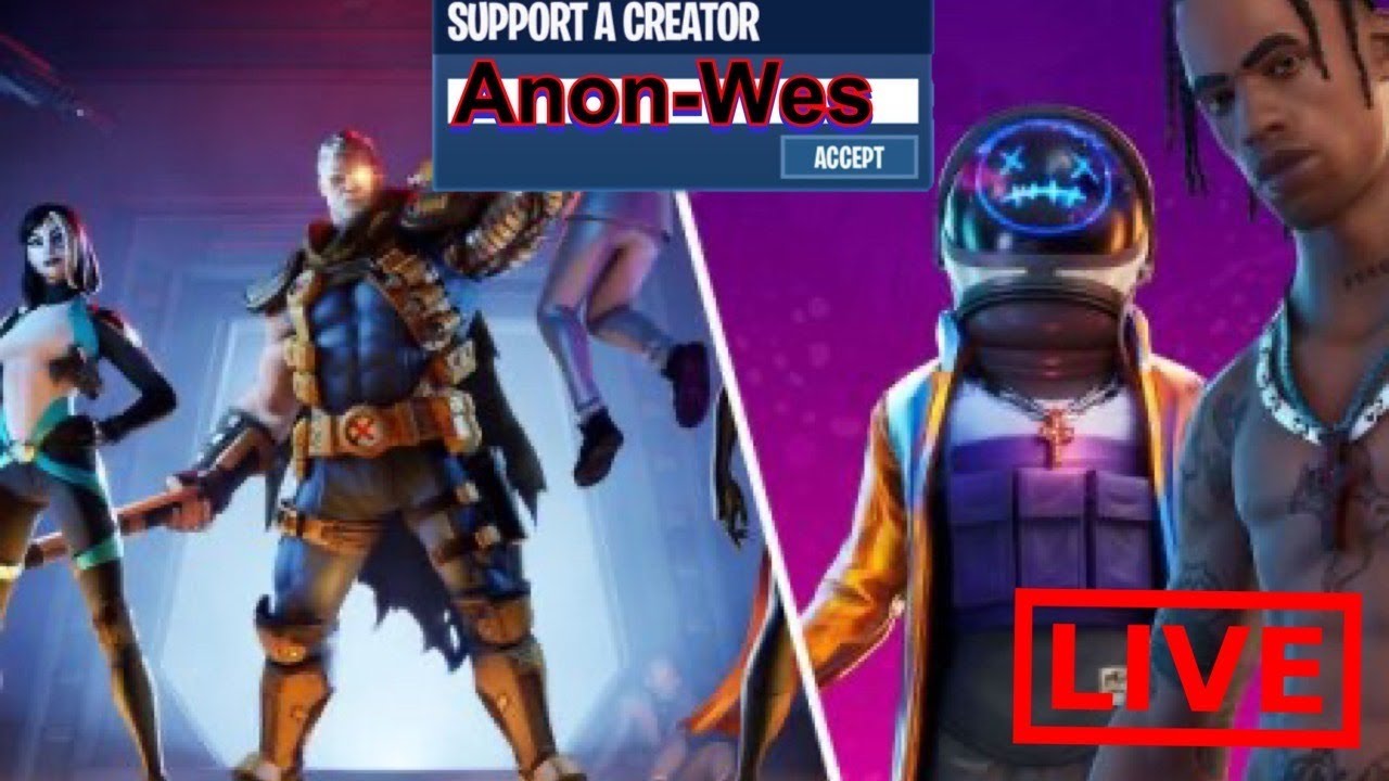 Anon Clan Tryouts! Fortnite Mobile Live! PC/Controller/Switch - YouTube