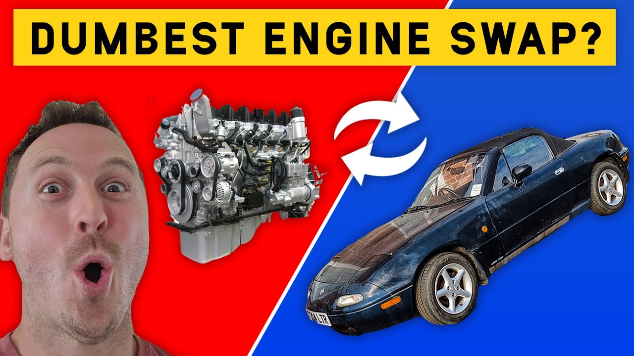 Will This Be The Dumbest Engine Swap On YouTube? - YouTube