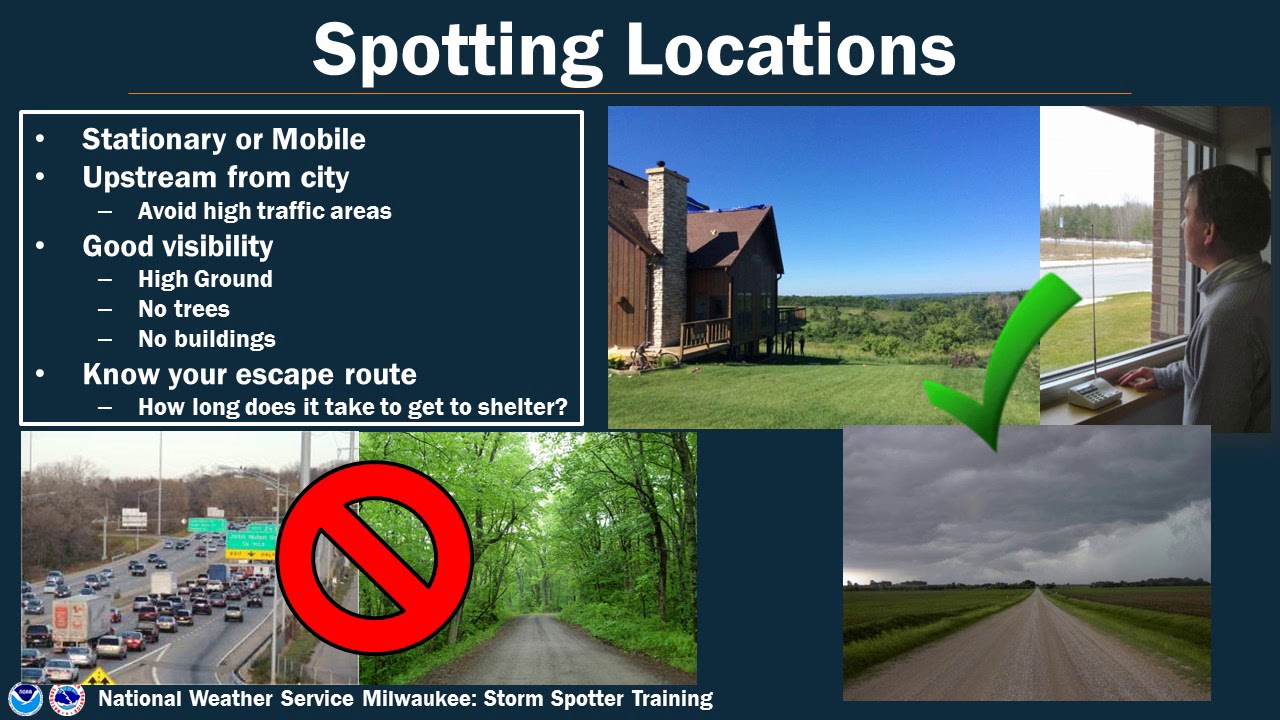 NWS Milwaukee Storm Spotter Training: Lesson 3-Deploy - YouTube