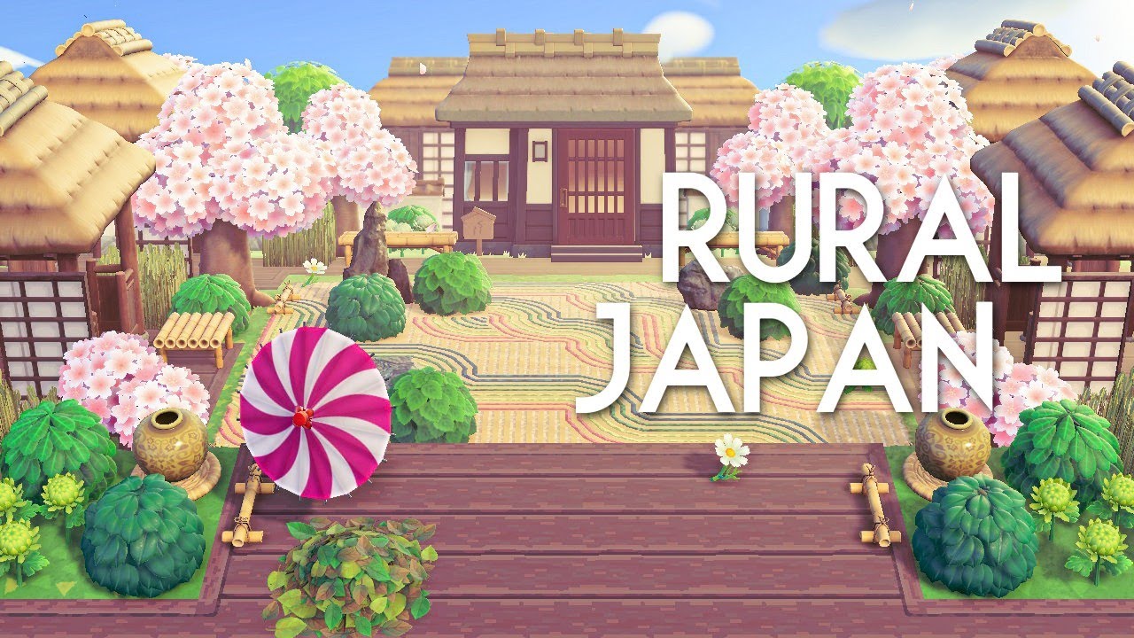 The Most PEACEFUL Japanese Village! | Island Tour | ACNH - YouTube