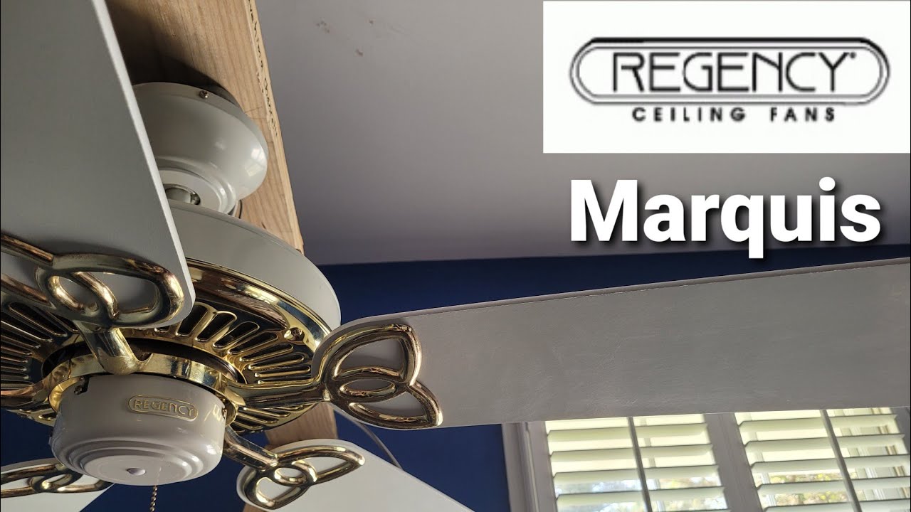 Regency Marquis Ceiling Fan - YouTube