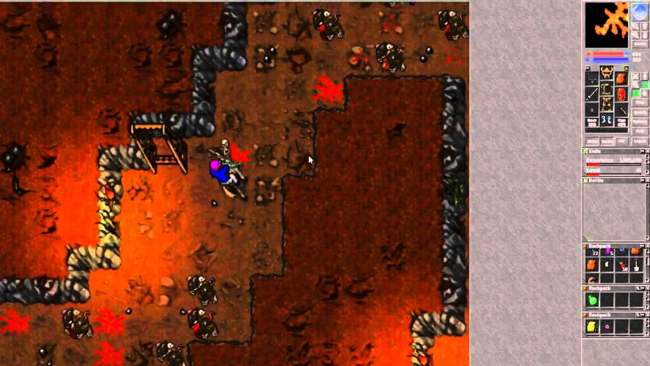 Tibia Hunt Carlin Corym For Low Levels, Best Exp! [HD] - YouTube