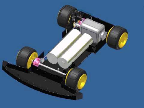 Mini 4WD Animation - YouTube