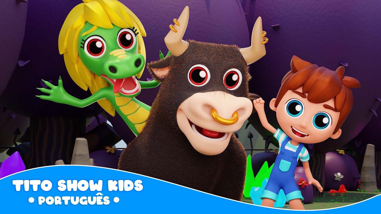 Boi Boi Boi da Cara Preta, Cuca e Nana Neném -Tito Show Kids | Vídeo ...