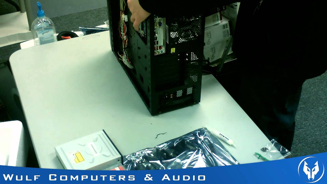 Custom Computer Build February 2012 - YouTube