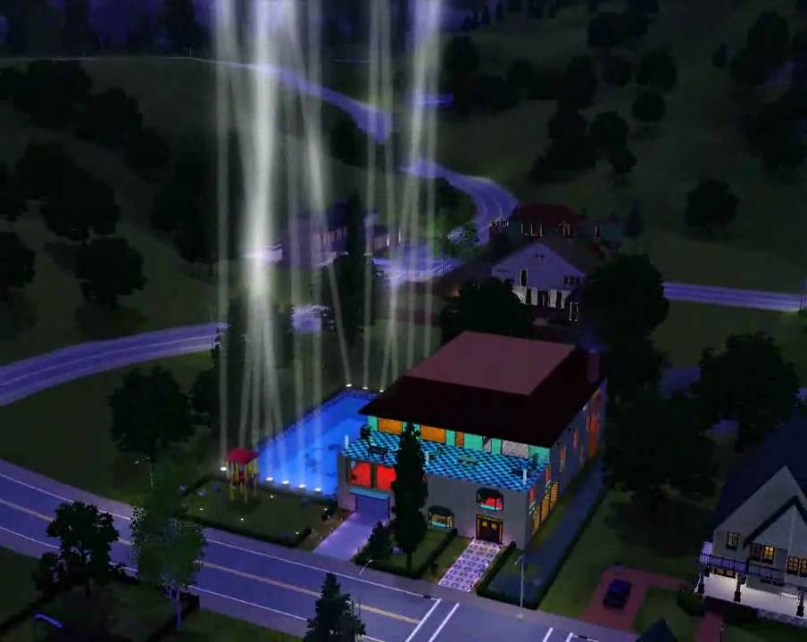 The Sims 3 - At Night - Ночью - YouTube
