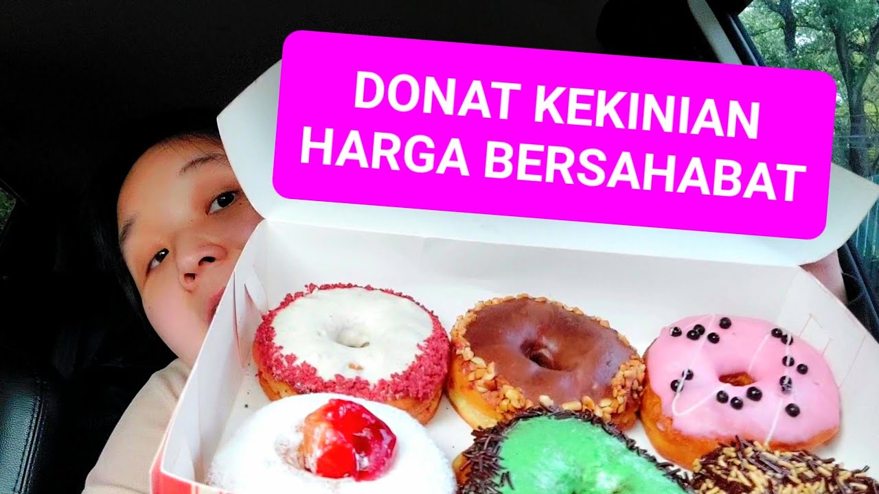 DONAT KEKINIAN HARGA MURAH MERIAH - YouTube
