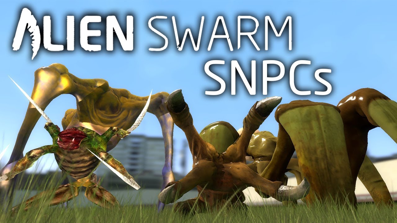 Alien Swarm SNPCs Showcase | Garry's Mod - YouTube