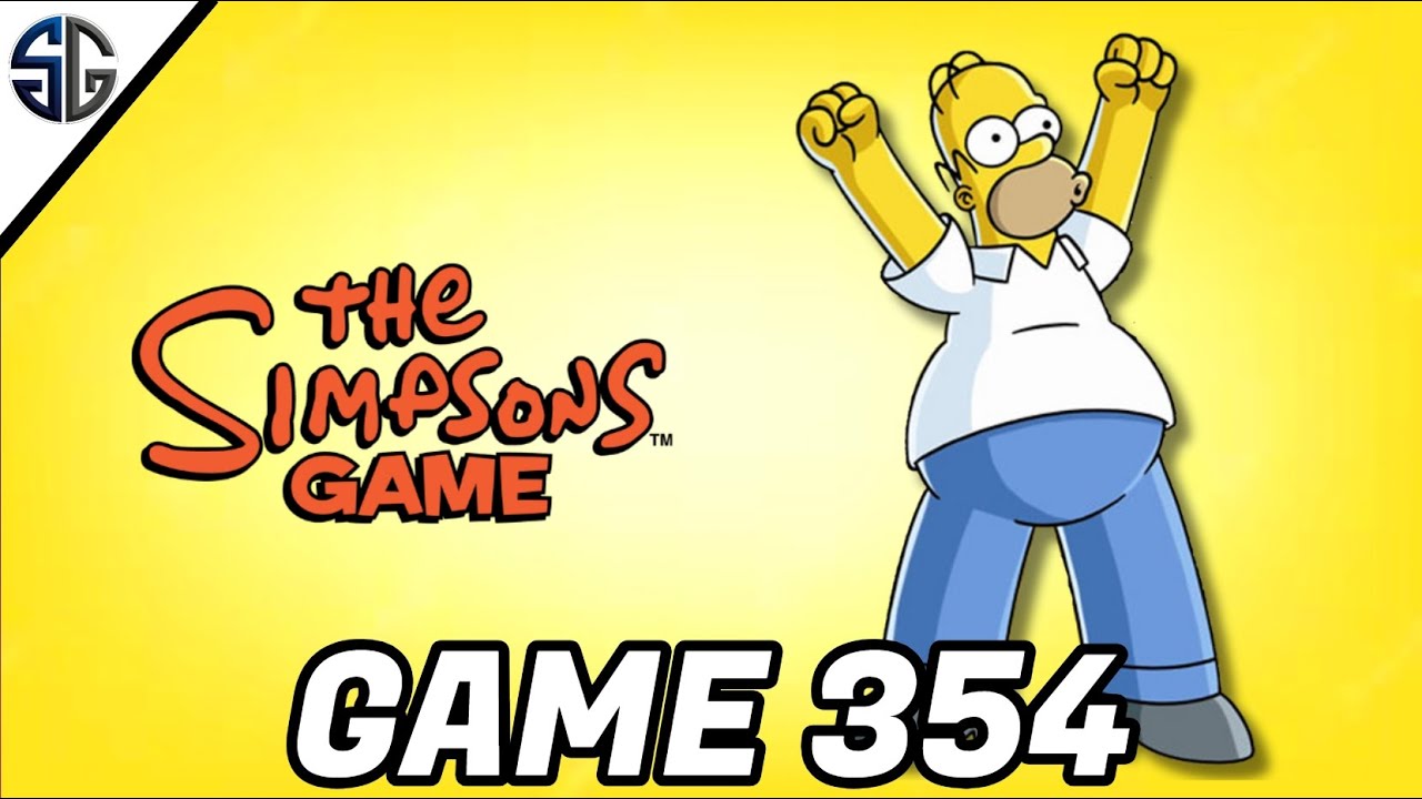 THE SIMPSONS GAME - GAME [354] - 365 DAYS OF GAMING CHALLENGE ...