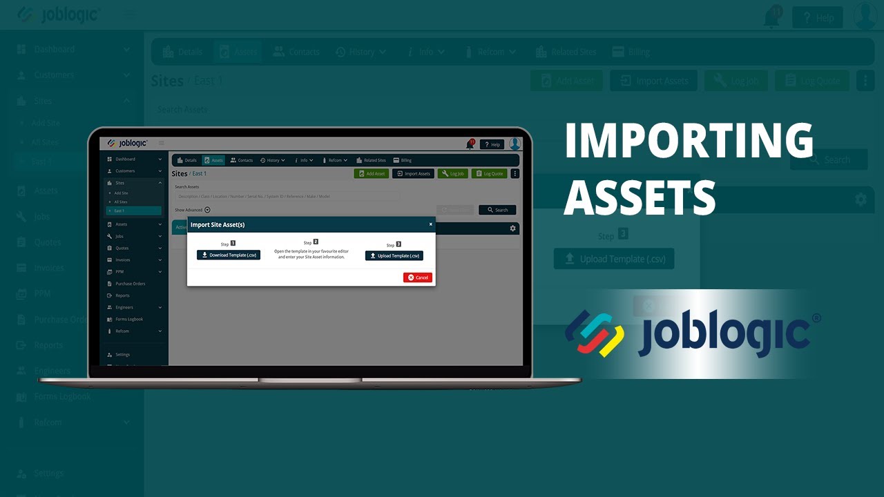 How-To Guide | Importing Assets | Joblogic® - YouTube