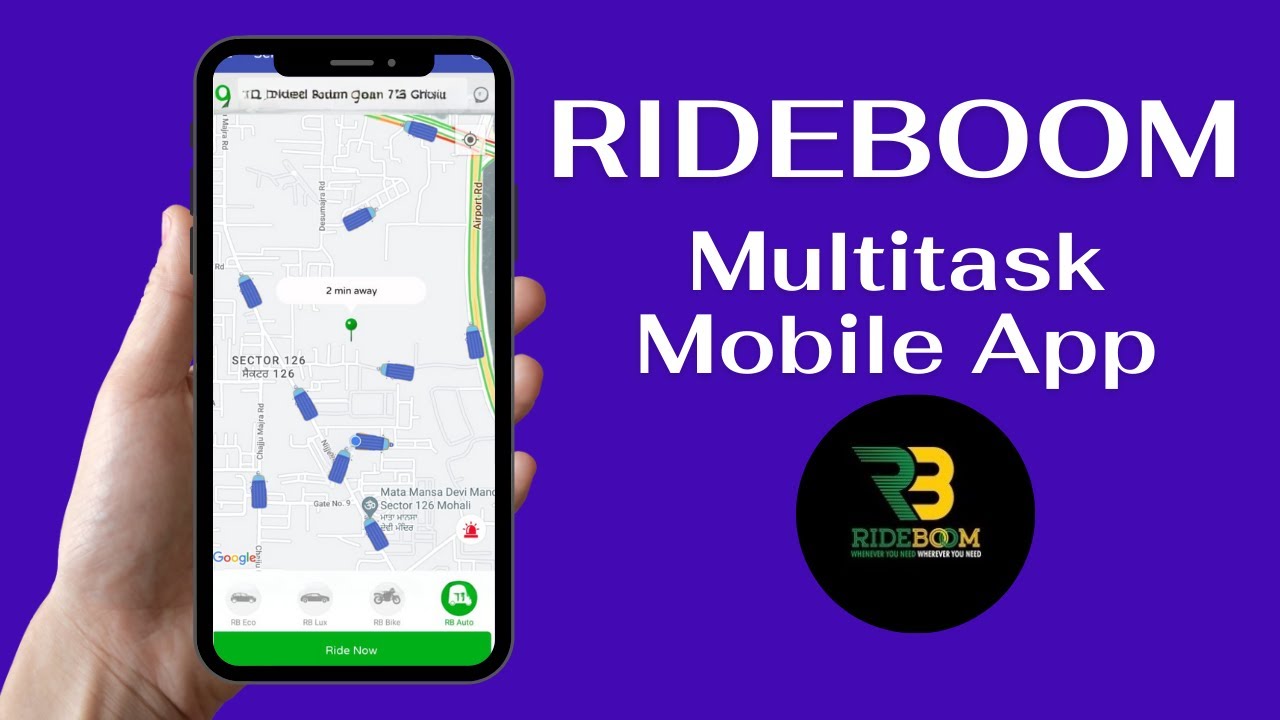 How to use RideBoom App , How to book any vehicle राइड बूम से किसी भी ...