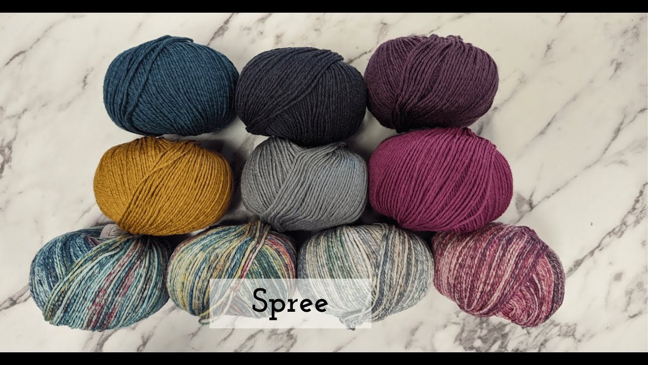 Discover Spree: Your Perfect Yarn for Spring & Summer Knits! - YouTube