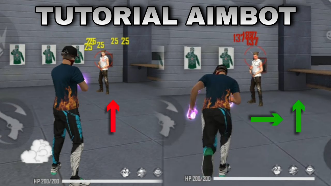 TUTORIAL AIMBOT FREE FIRE! - YouTube