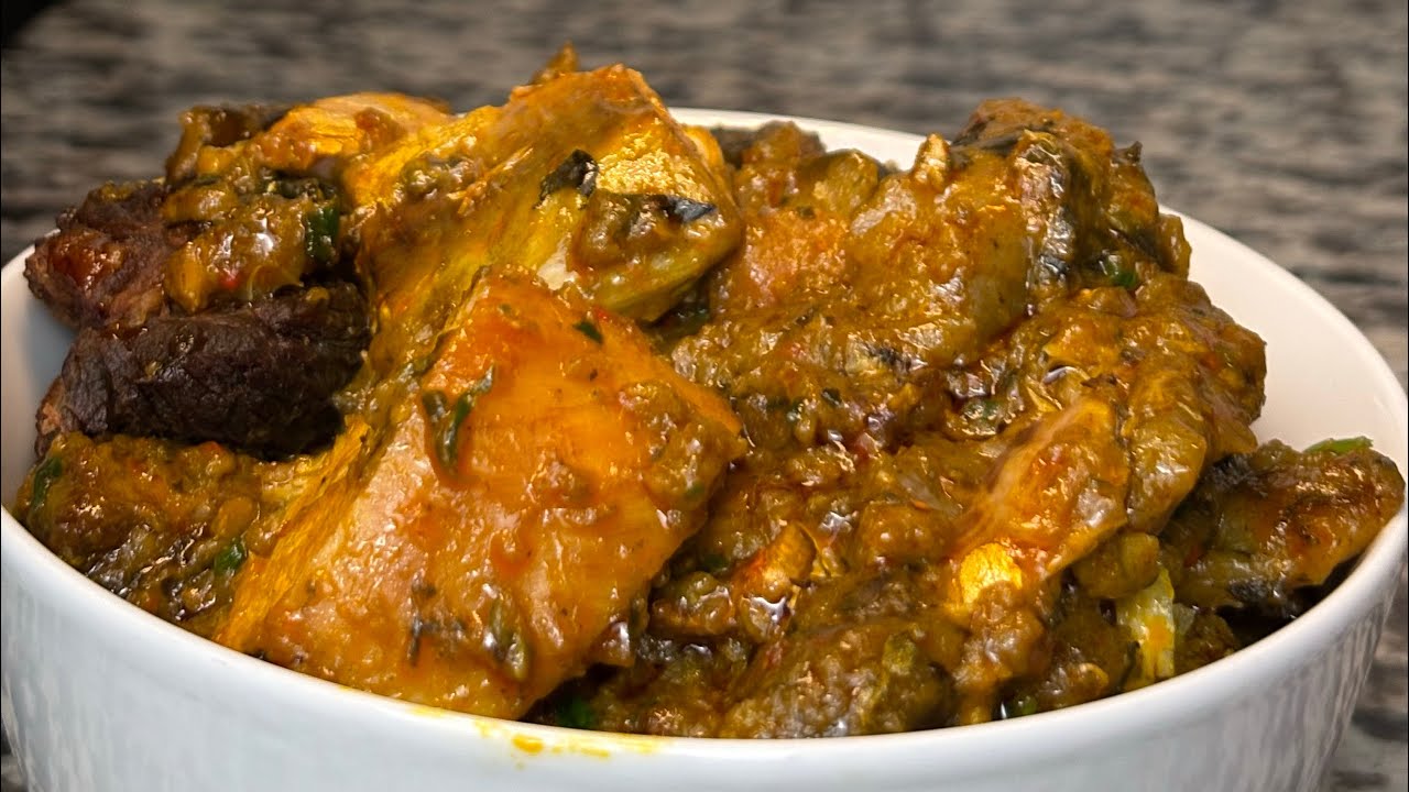 How to cook Ekwang | Cameroonian recipe |Nigerian Ekpang nkukwo - YouTube