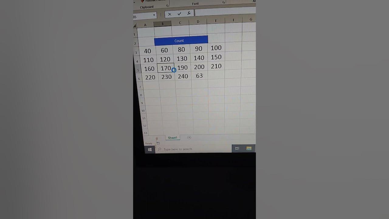 Vba macro excel looping counting - YouTube