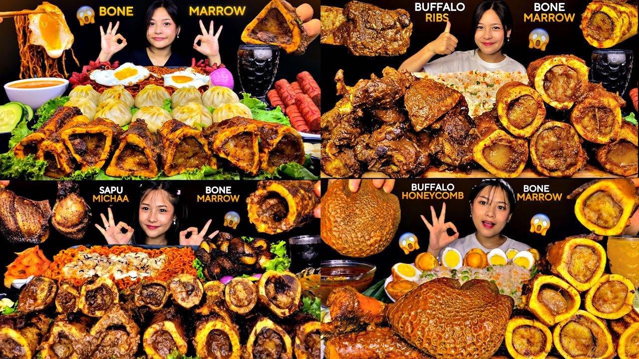 "INSANE BONE MARROW FEAST MUKBANG🔥😱" - YouTube
