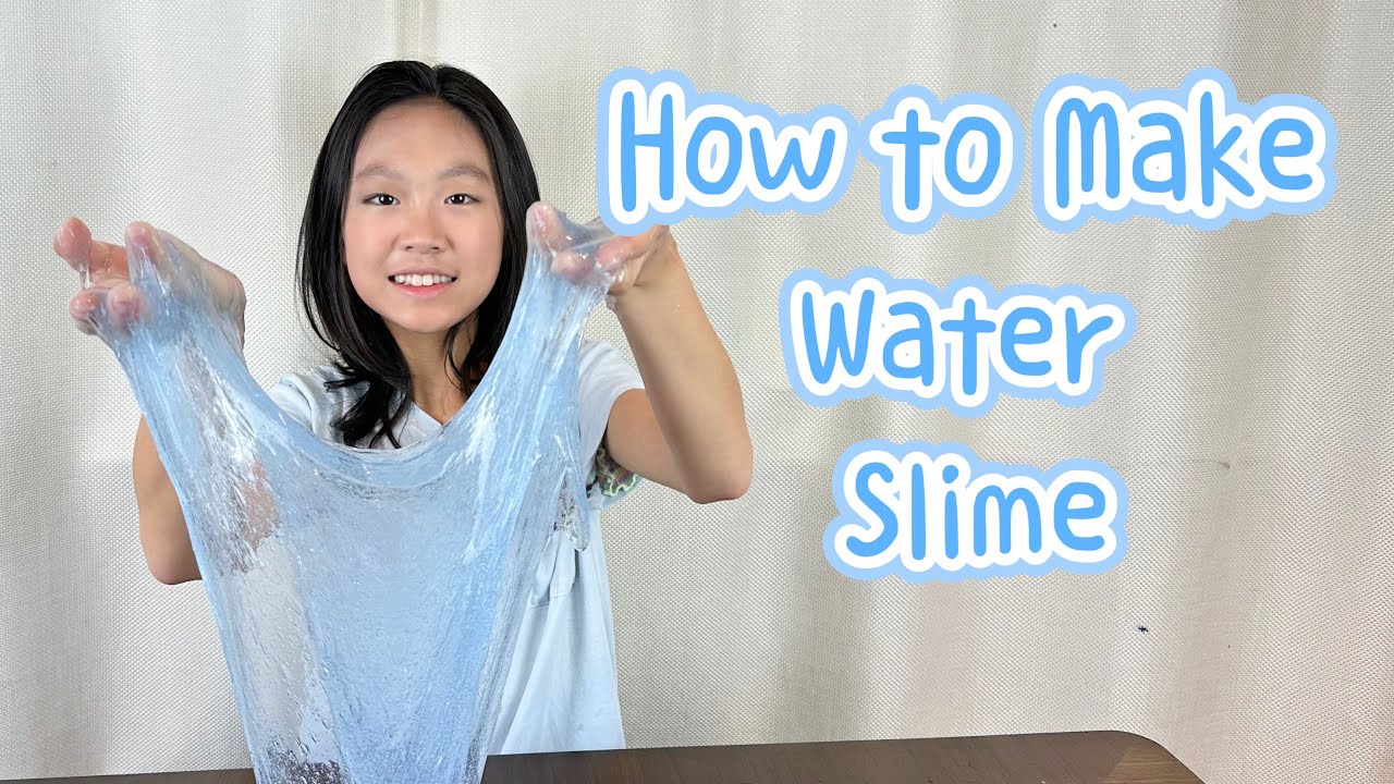 DIY Jiggly Water Slime - YouTube