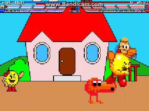 MUGEN Request: Pac-Man Vs Q*Bert - YouTube