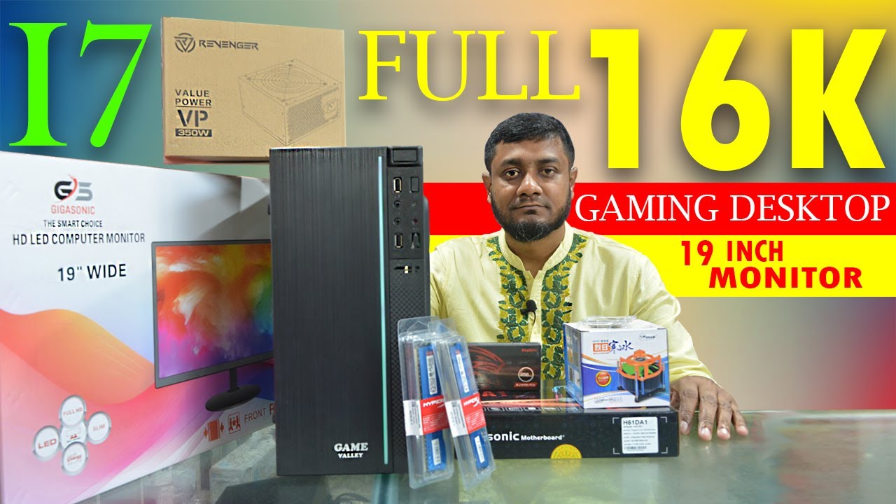 16K Full PC Build | Intel Core i7 | GAMING DESKTOP | Intel PC BUILD ...
