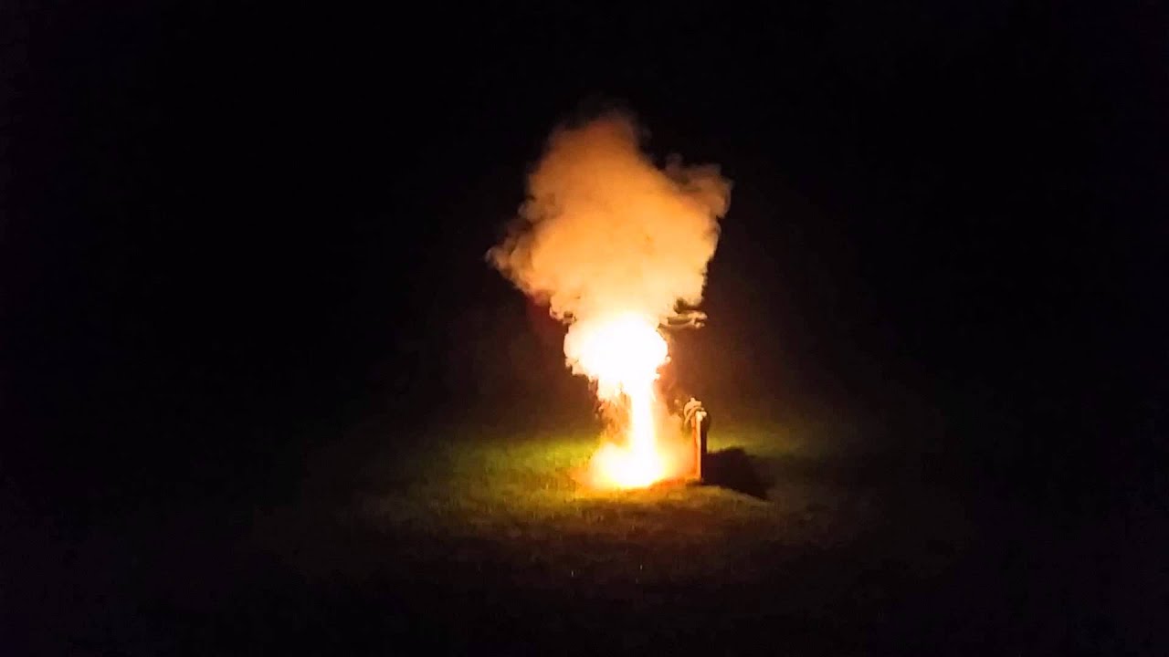 Black Powder Strobe Rocket - YouTube