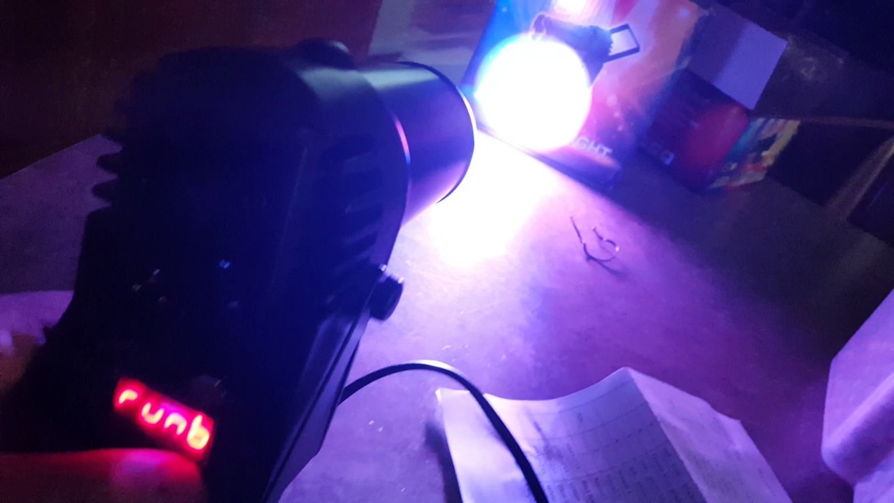 LED SPOT Light DMX / SOUND/ AUTO CONTROL - YouTube