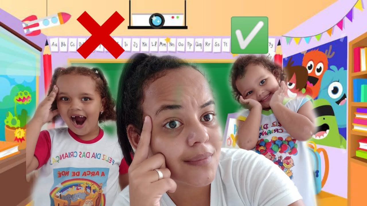Isa ajuda Manu se arrumar para ir à Escola🏫🎒 - YouTube